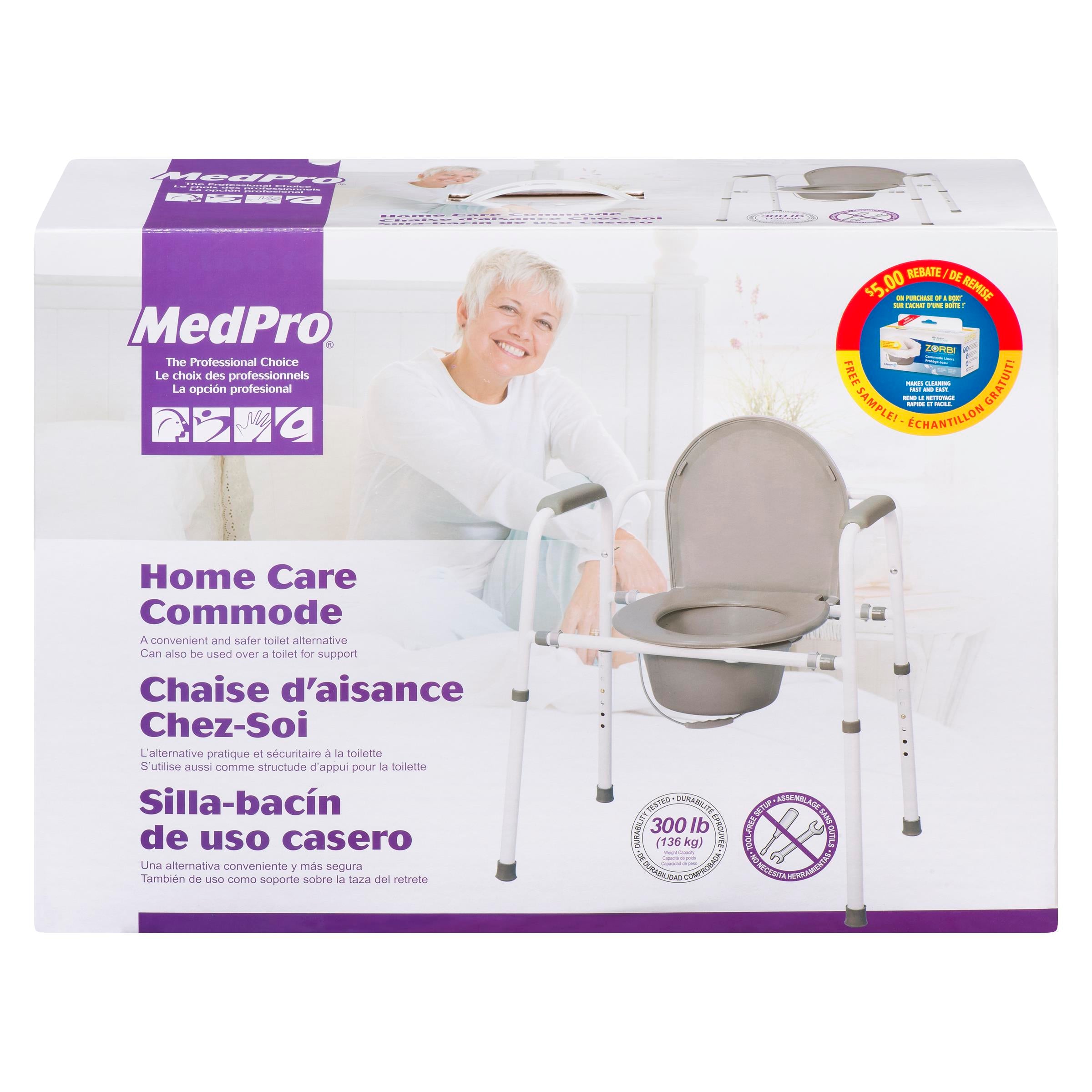 HOME CARE COMMODE